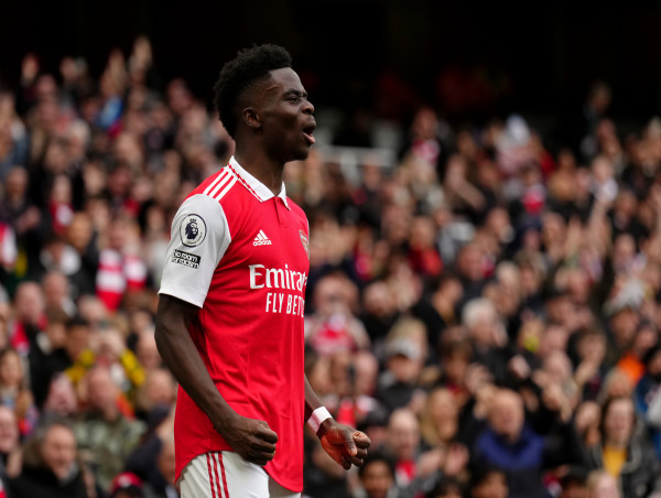 Bukayo Saka Scores Twice As Arsenal Beat Crystal Palace To Go Eight