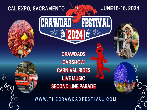 The Crawdad Festival Announces Move to Cal Expo for 2024