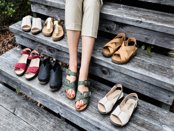 Stegmann Redefines Comfort With All New Sleek, Supportive Sandal Line