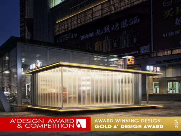 City Lounge Station by Yard Studio Wins Gold in A' Social Design Awards