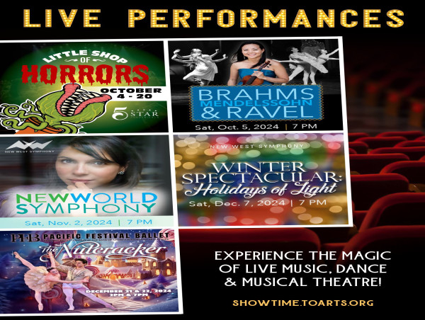 Local Performing Arts Organizations Set to Wow Audiences This October
