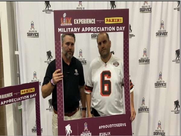 Leading Up to SuperBowl LIX, TravelingWiki Meets Again w/ Wounded ...