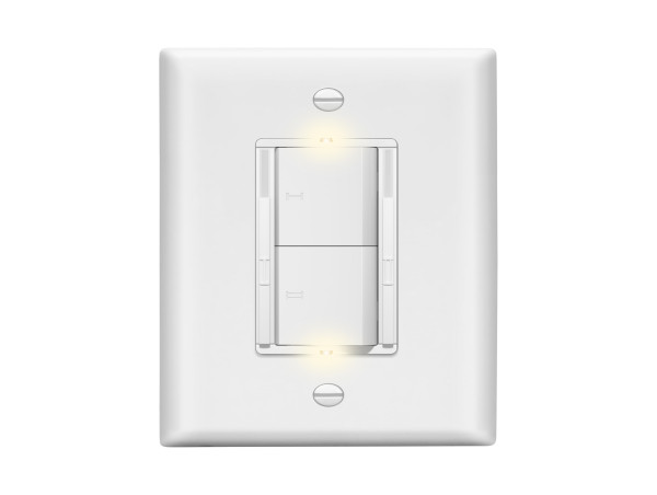 LIDER Unveils Dual Rocker Slide LED Dimmer: Two Lights, One Sleek Solution