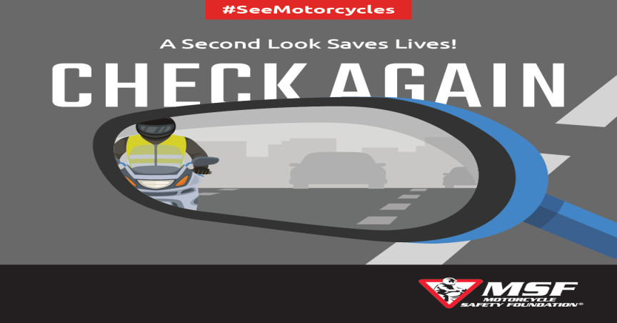 Check Blind Spots — An Extra Look Can Save a Life; May is Motorcycle ...