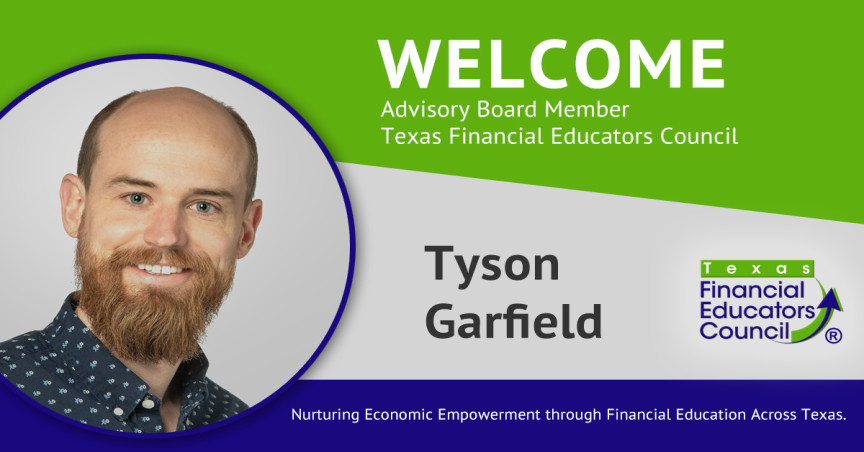 Dr. Tyson Garfield Takes Distinguished Role on the Texas Financial ...